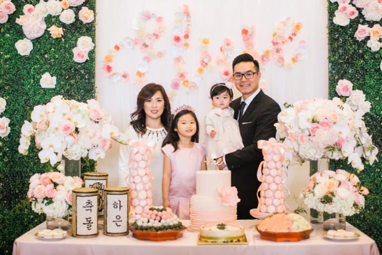 korean dol 1st birthday // caffe concerto - Erin J Saldana ...